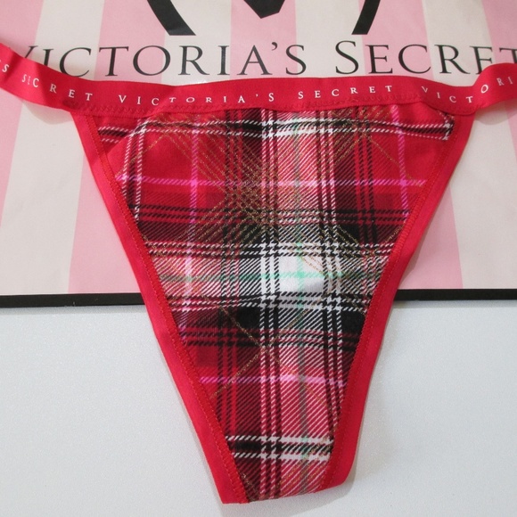 Victoria's Secret | Intimates & Sleepwear | Victorias Secret Red Plaid ...